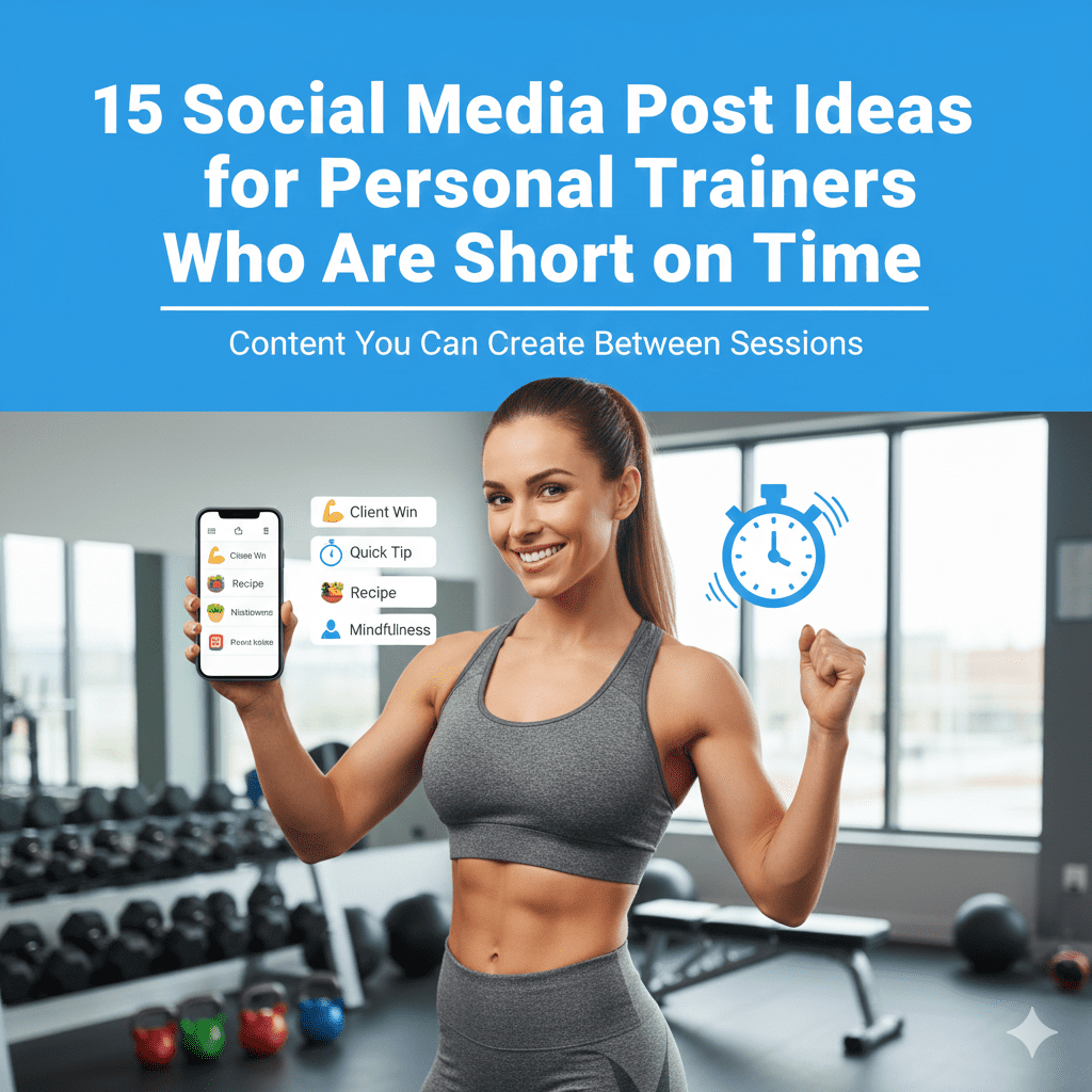 15 Quick Social Post Ideas: Personal Trainers | FreshSuite